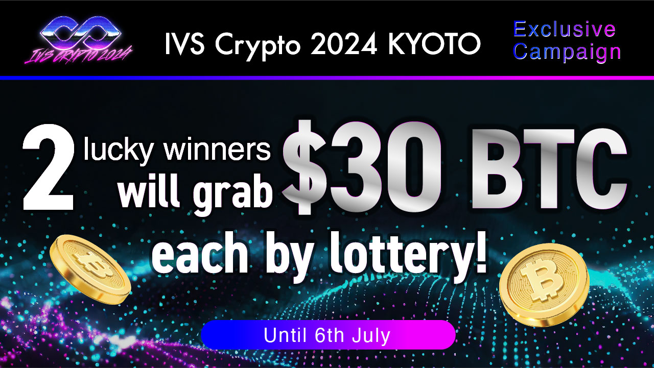 2 lucky winners will grab $30 BTC each by lottery!